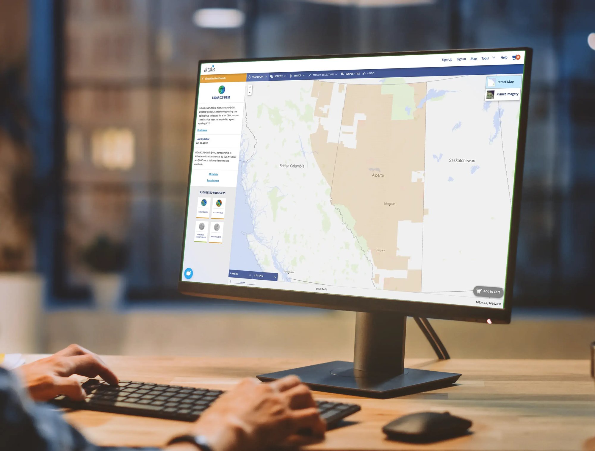 LiDAR 7.5 DEM | Altalis